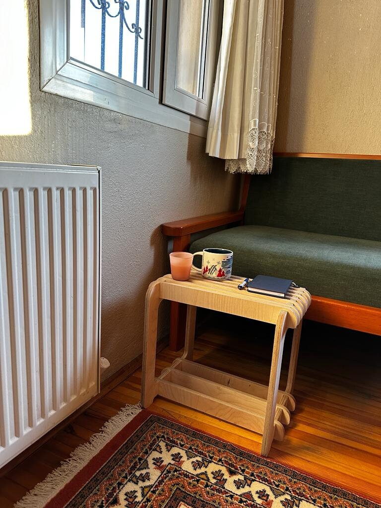 Wooden Bedside Table, Bedroom Nightstand, Bedside Organiser, , Small ...