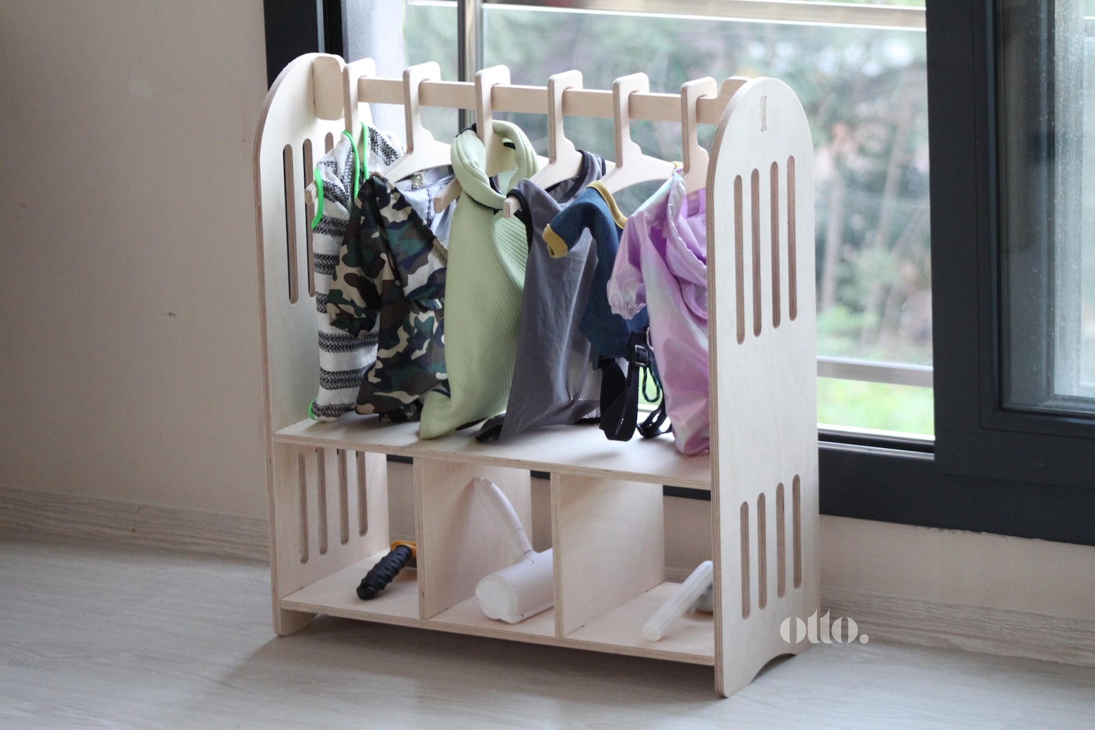 Personalized Dog Wardrobe, Wardrobe for Dog Clothes, Dog Clothing Rack ...