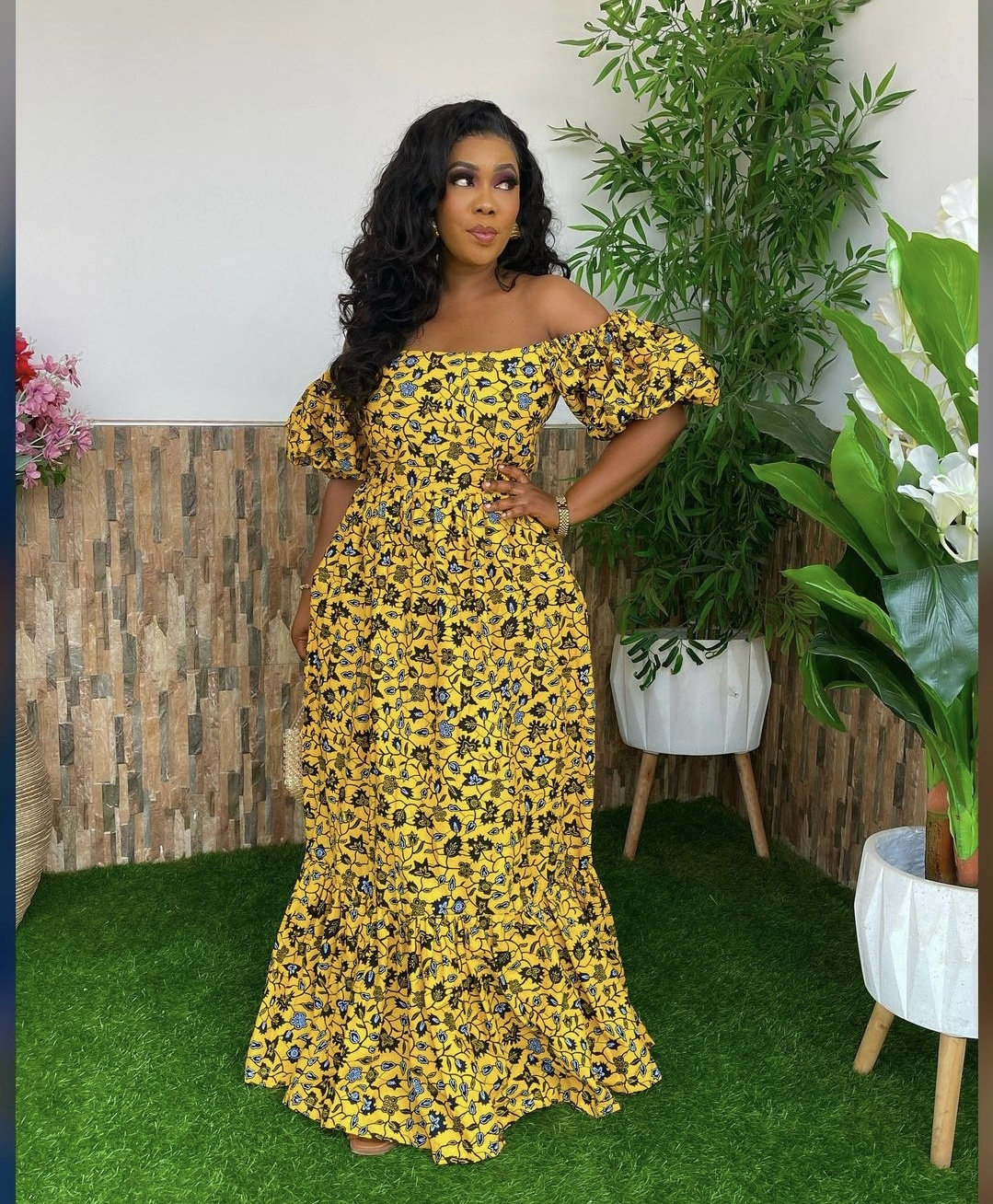 African Print Maxi Dress African Maxi Dress For Women African Dresses