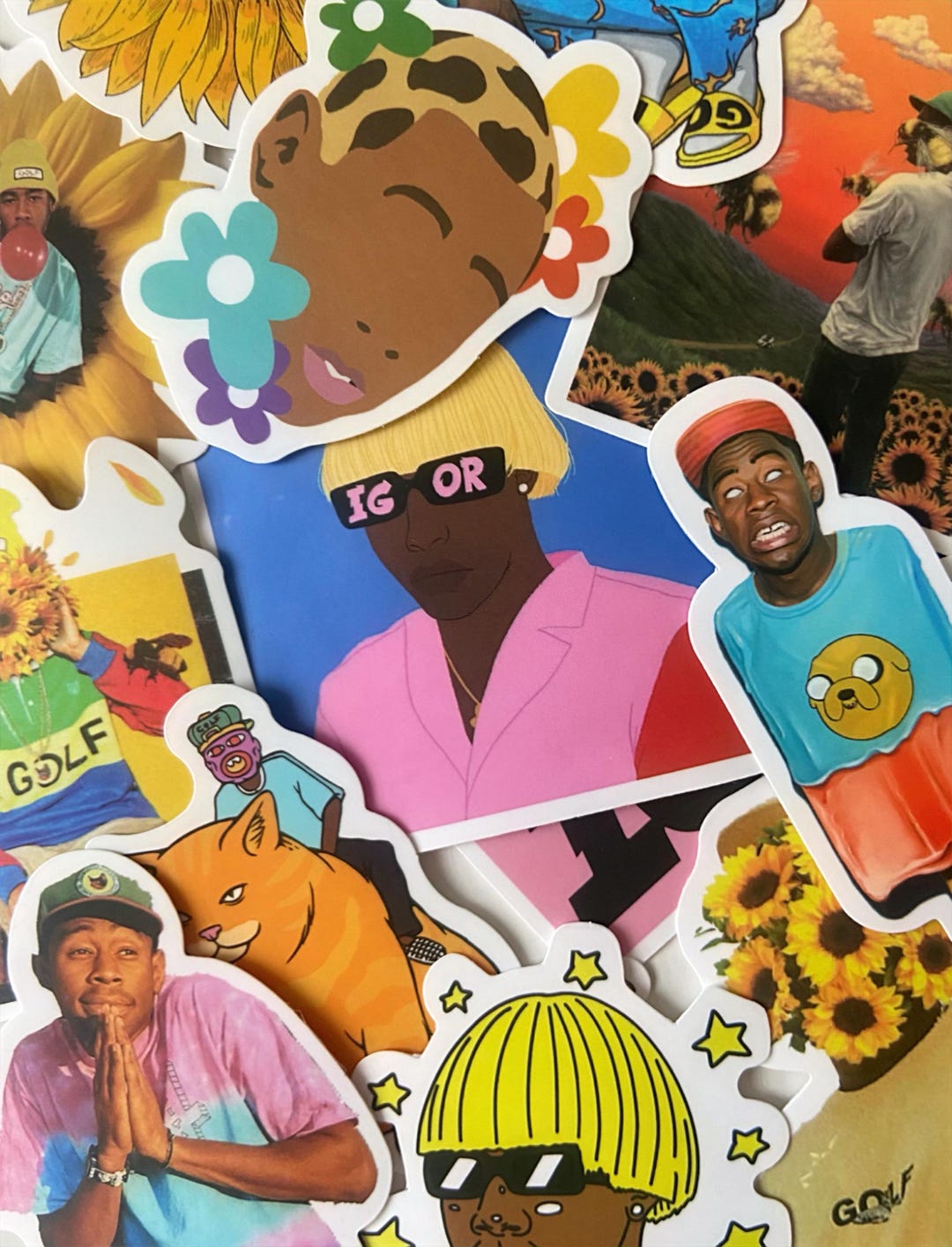 Stickers: Tyler the Creator - Etsy UK