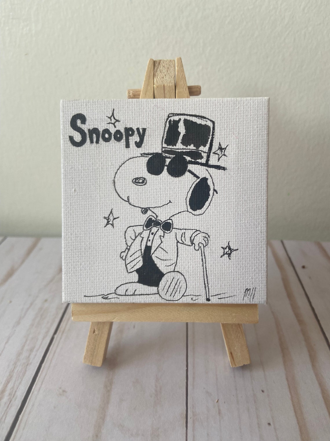 Fancy Snoopy - Etsy