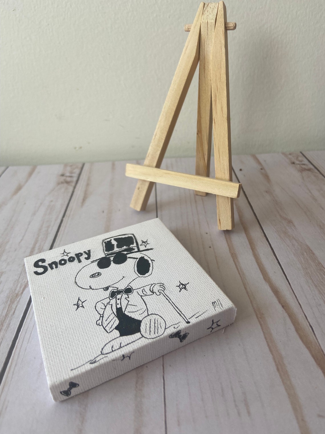 Fancy Snoopy - Etsy