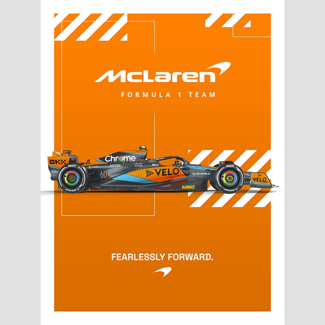 Set of 2 Mclaren F1 Poster Digital Downloads Mclaren Poster F1 Poster ...