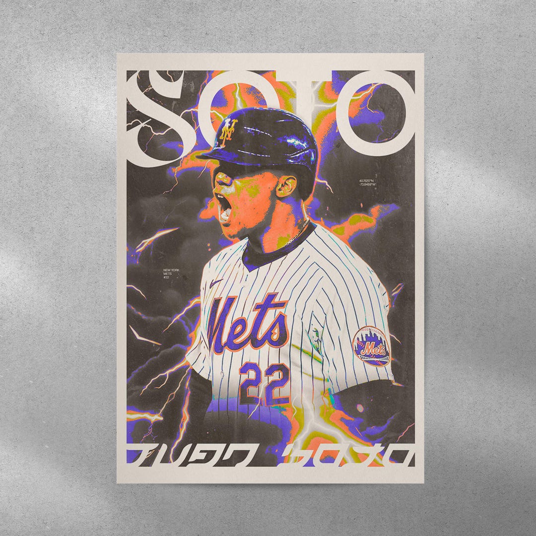 Juan Soto Poster Instant Download, New York Mets Poster, Juan Soto ...