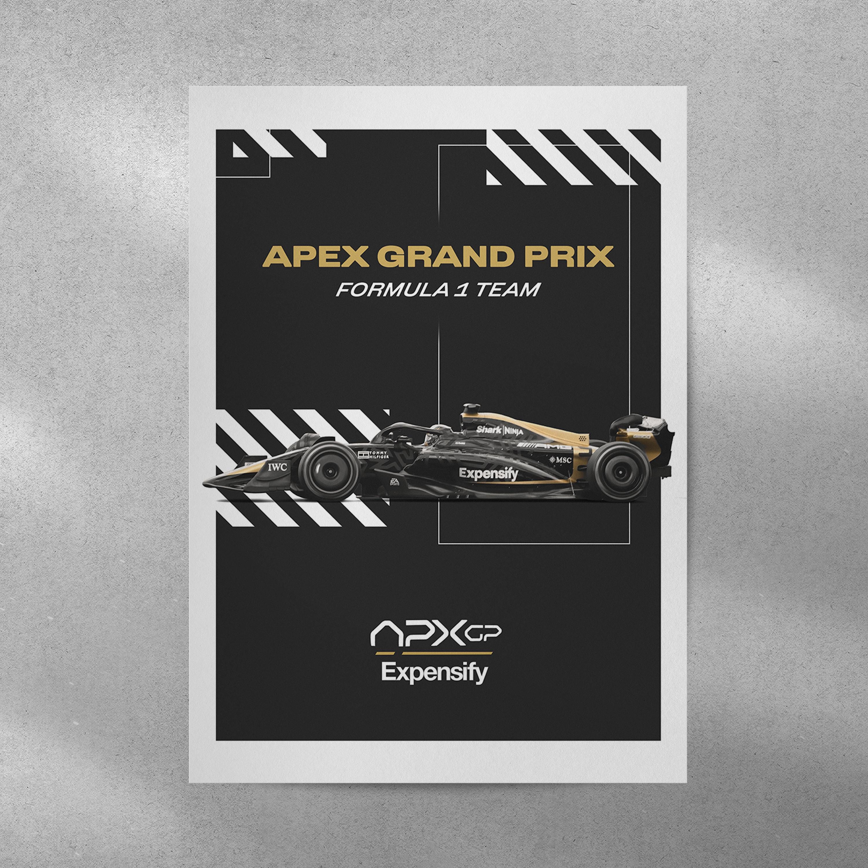 F1 Movie Poster | APXGP F1 Team Poster, Sonny Hayes Poster, F1 Movie ...