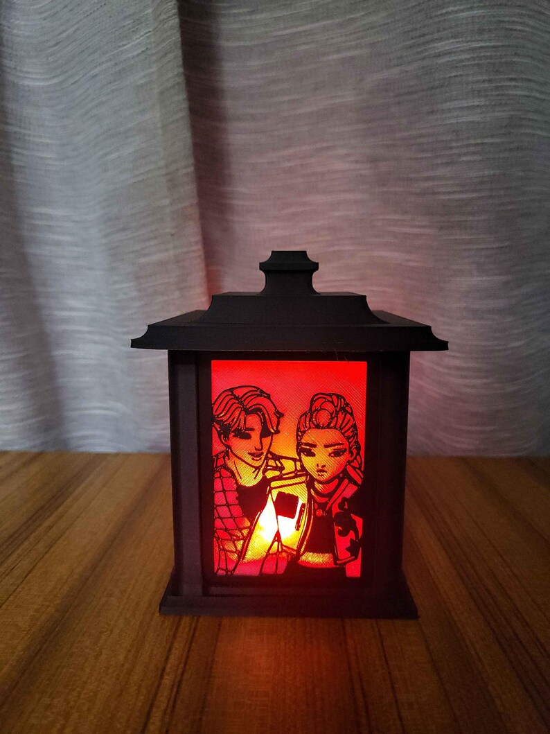 Kpop Demon Hunters Rumi X Jinu Lantern - Light up Your Space With This ...