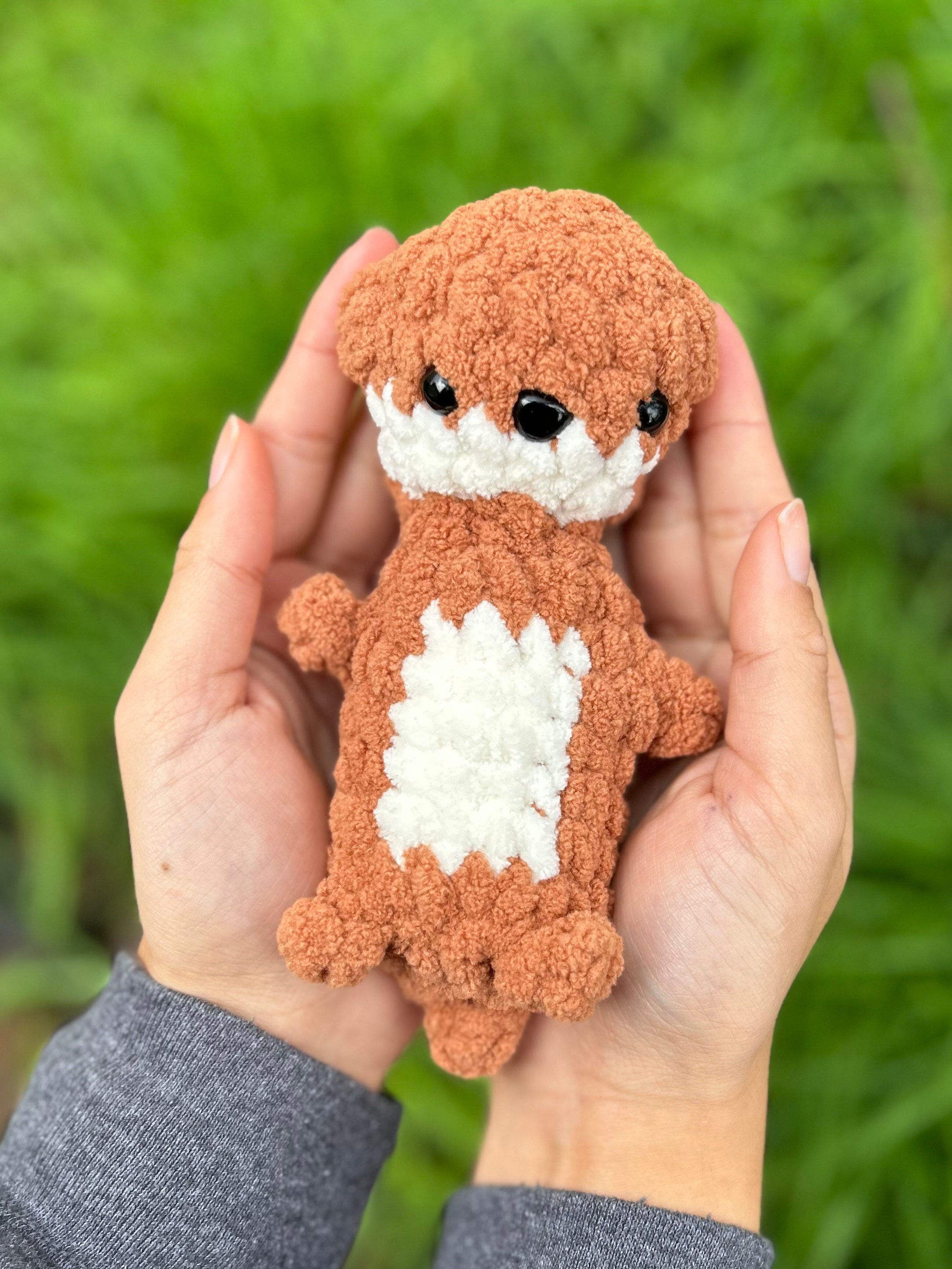 Baby Ollie Otter Crochet Pattern - Etsy