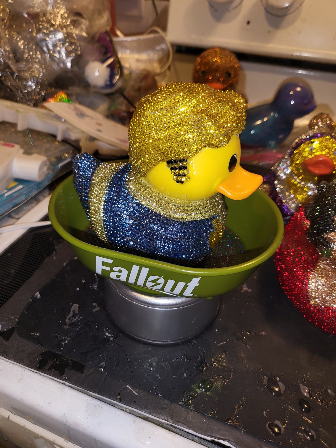 New Custom Xlarge Fallout Bling Bling Ducks - Etsy