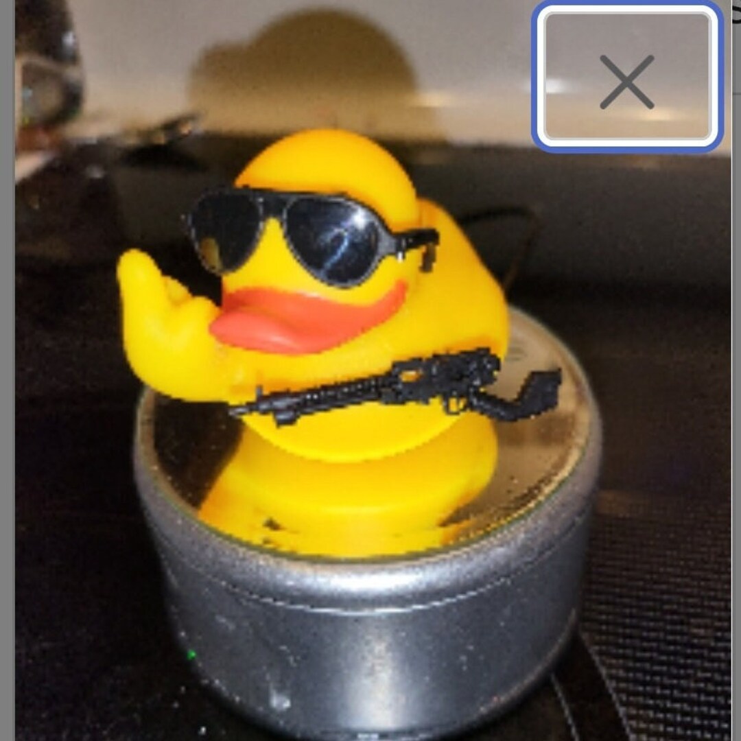 New Armed Mini Middle Finger With Glasses and Rubber Ducks - Etsy