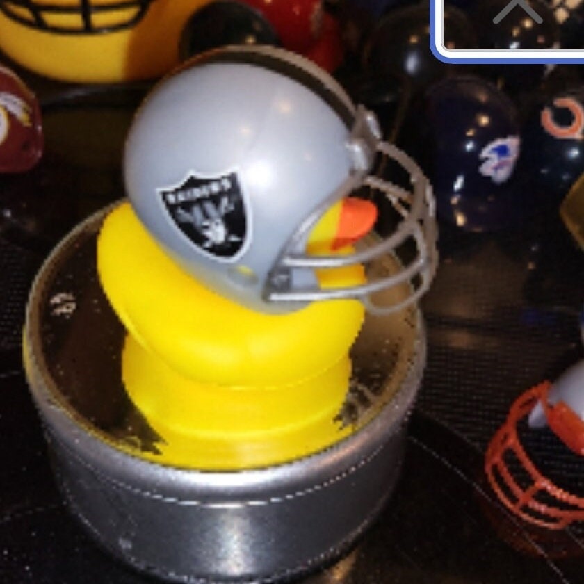 New Custom Raiders Football Ducks - Etsy