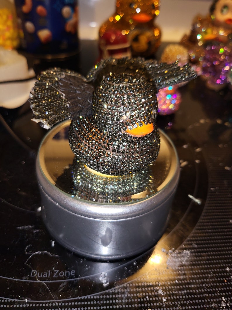 New Custom Made Light up Dark Angel Duck - Etsy