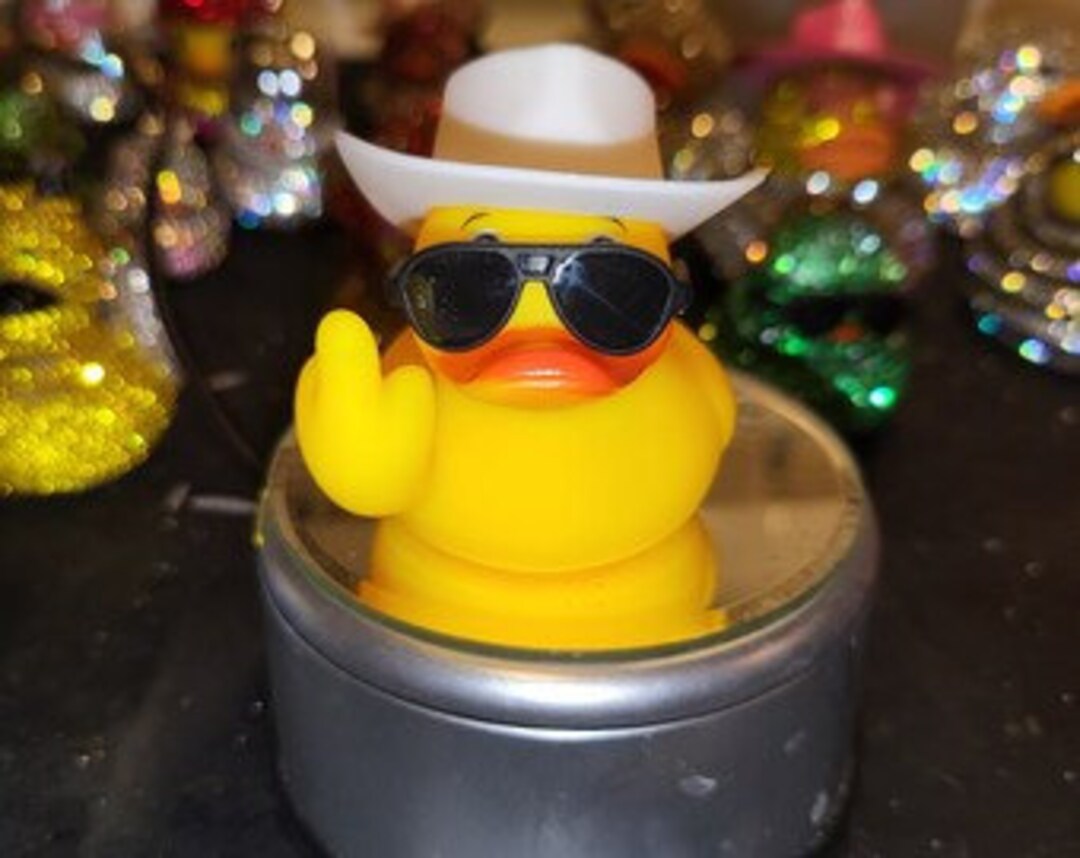 New Mini Middle Finger With Glasses Rubber Ducks - Etsy