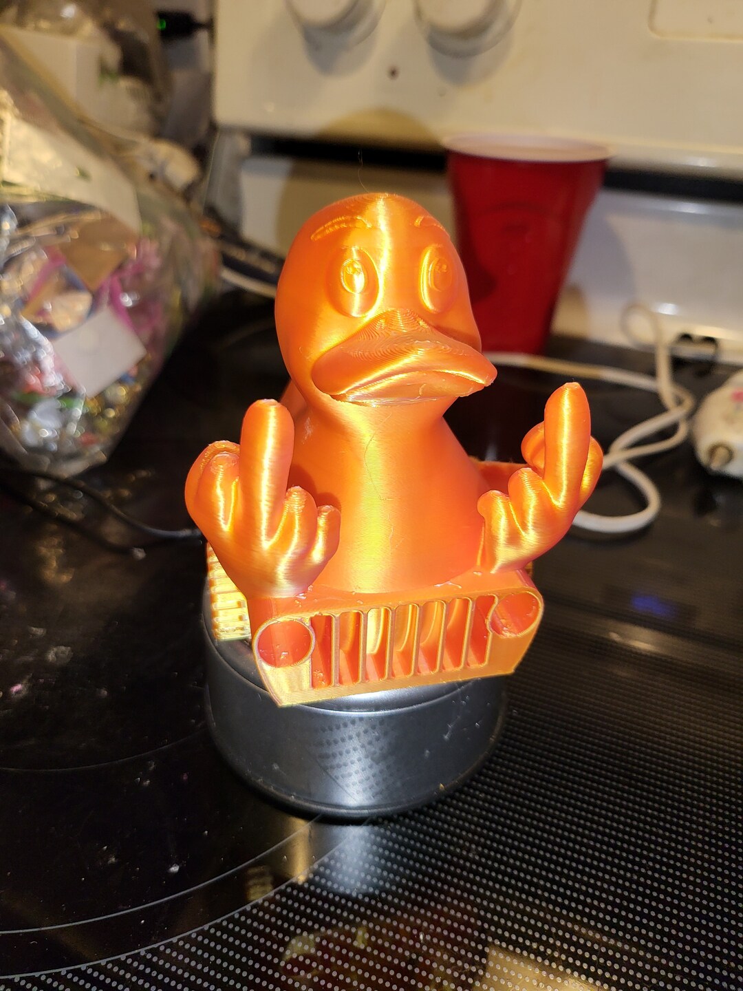 New Custom 3d Printed Large Double Bird Flip Duck - Etsy