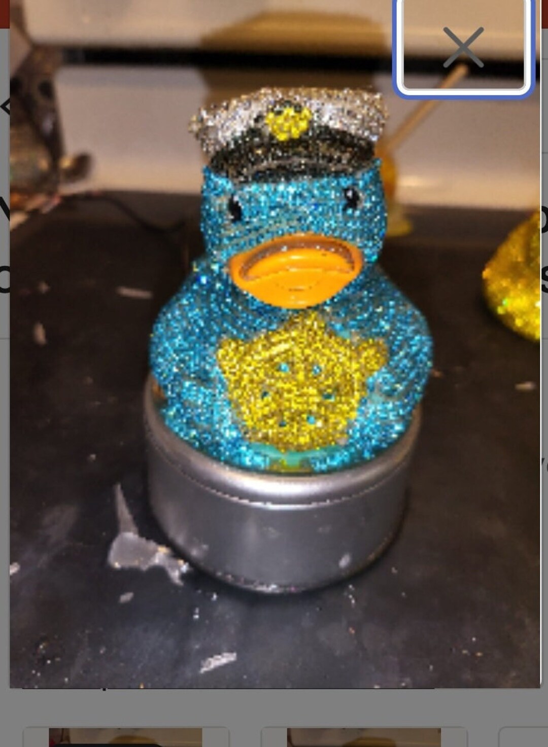 New Custom Xlarge Captain Cruise Bling Bling Ducks - Etsy