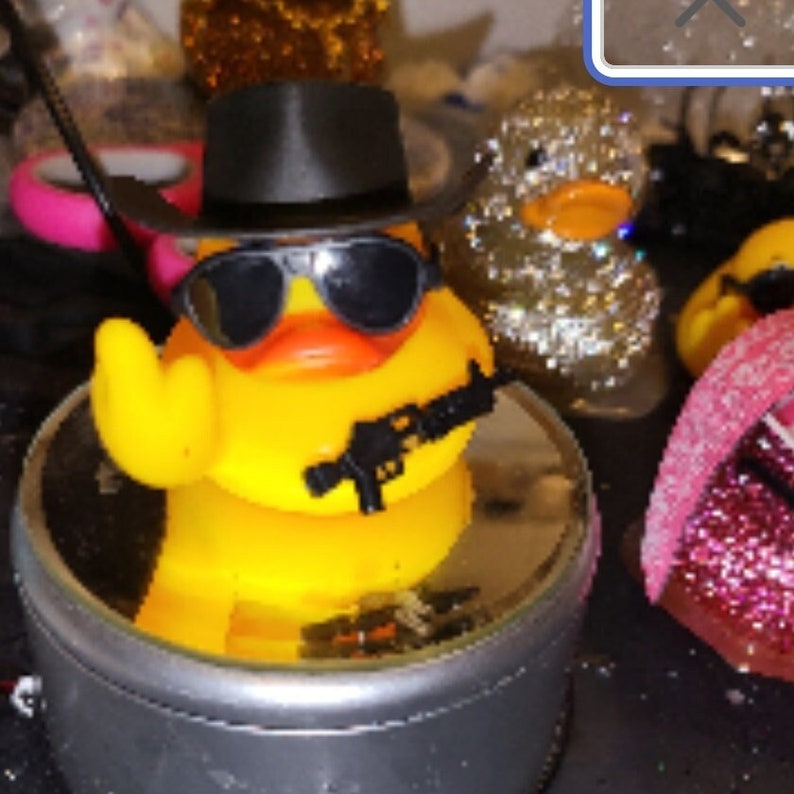 New Armed Mini Middle Finger With Glasses and Rubber Ducks - Etsy
