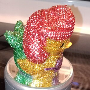 New Custom Arial Mermaid Bling Bling Duck - Etsy