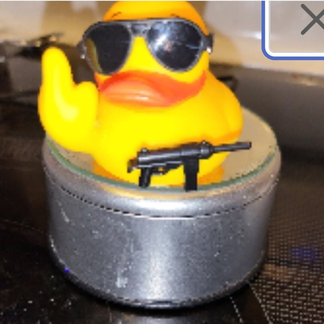 New Armed Mini Middle Finger With Glasses and Rubber Ducks - Etsy