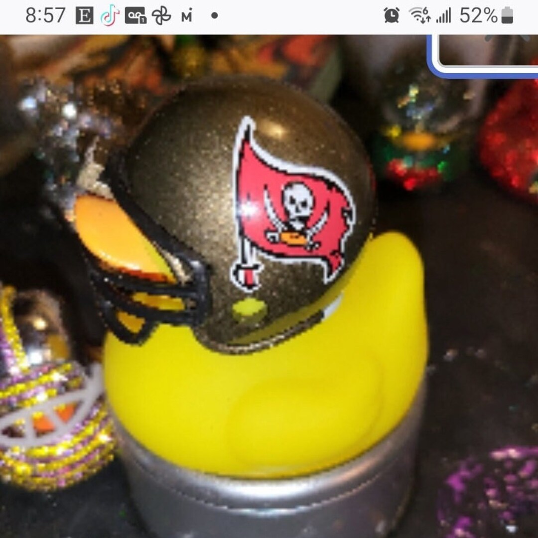 New Custom Large Buccaneers Football Duck - Etsy