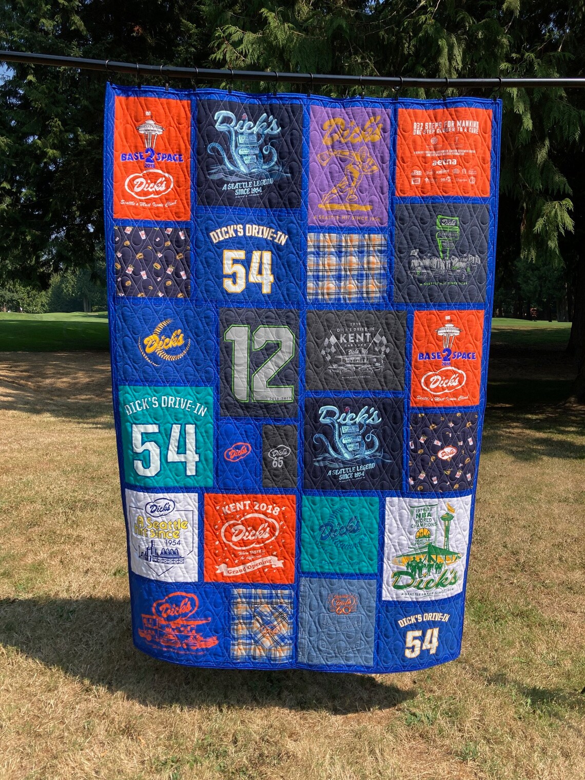 Custom Tshirt/memory Quilt - Etsy