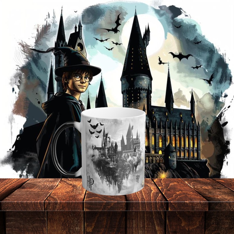 Wizard Color Morphing Mug: Magic HP Gift for Fans - Etsy