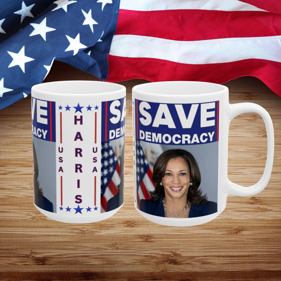 Kamala Harris 2024 Mug ,political Mug, USA Election 24, Harris for ...