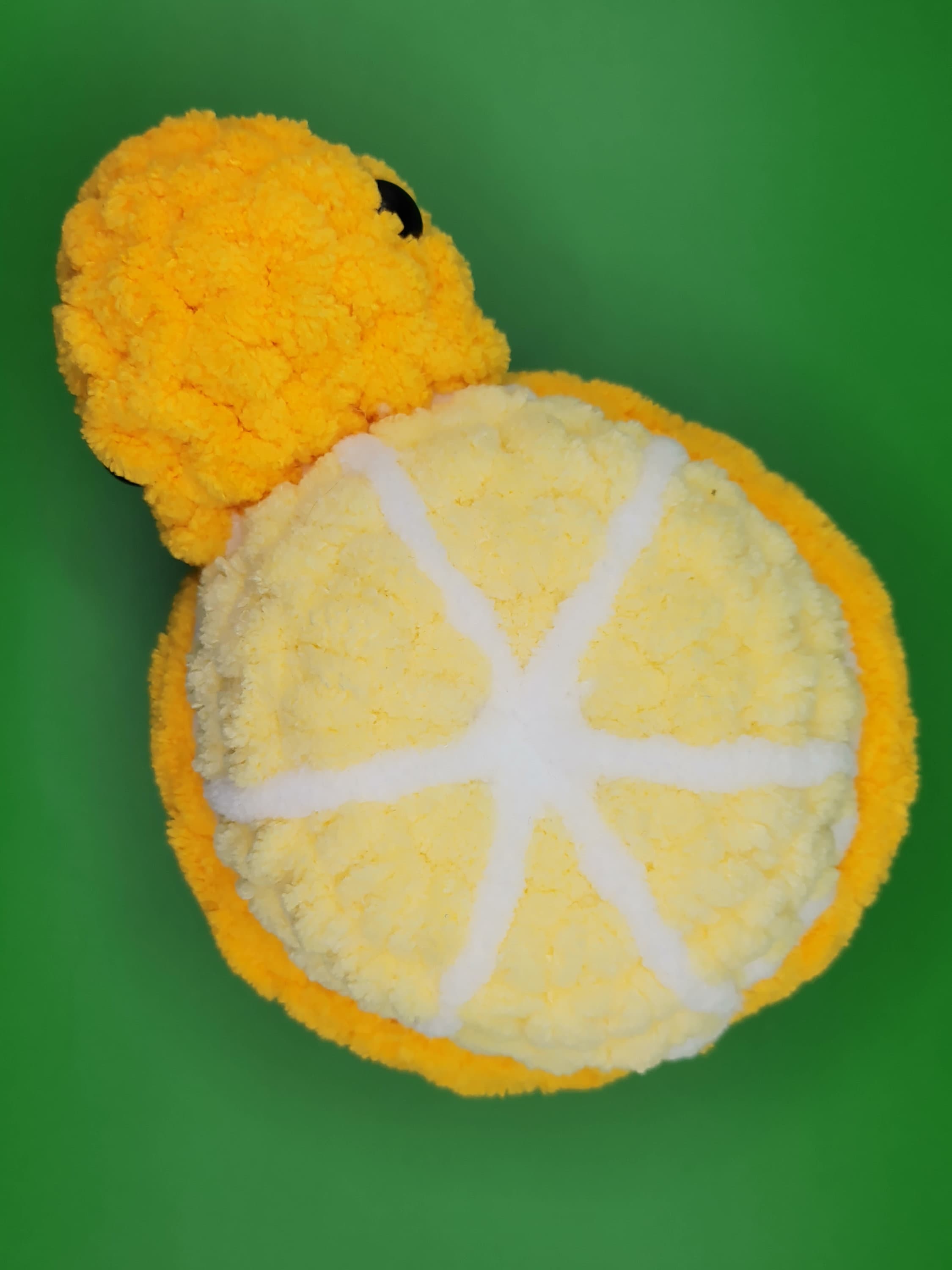 Crochet Lemon Turtle - Etsy