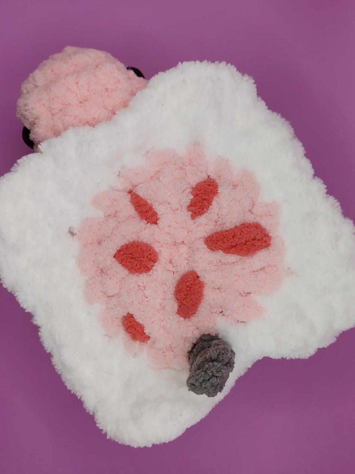 Crochet Strawberry Yogurt Turtle - Etsy