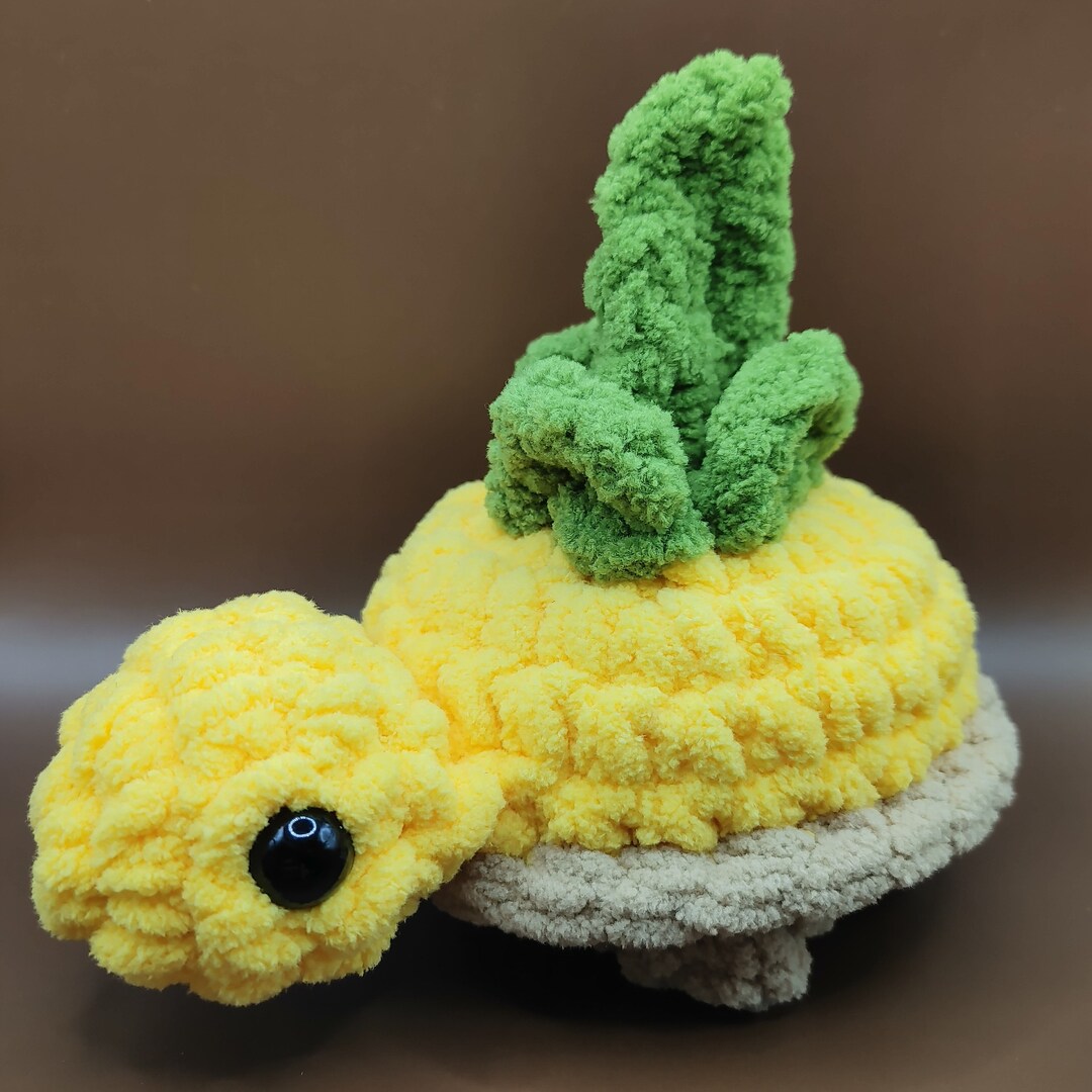 Crochet Pineapple Turtle - Etsy