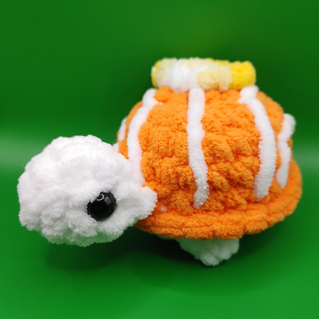 Crochet Salmon Nigiri Turtle - Etsy