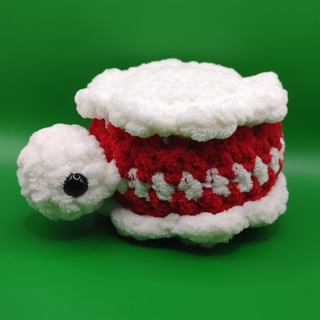 Crochet Red Velvet Cake Turtle - Etsy