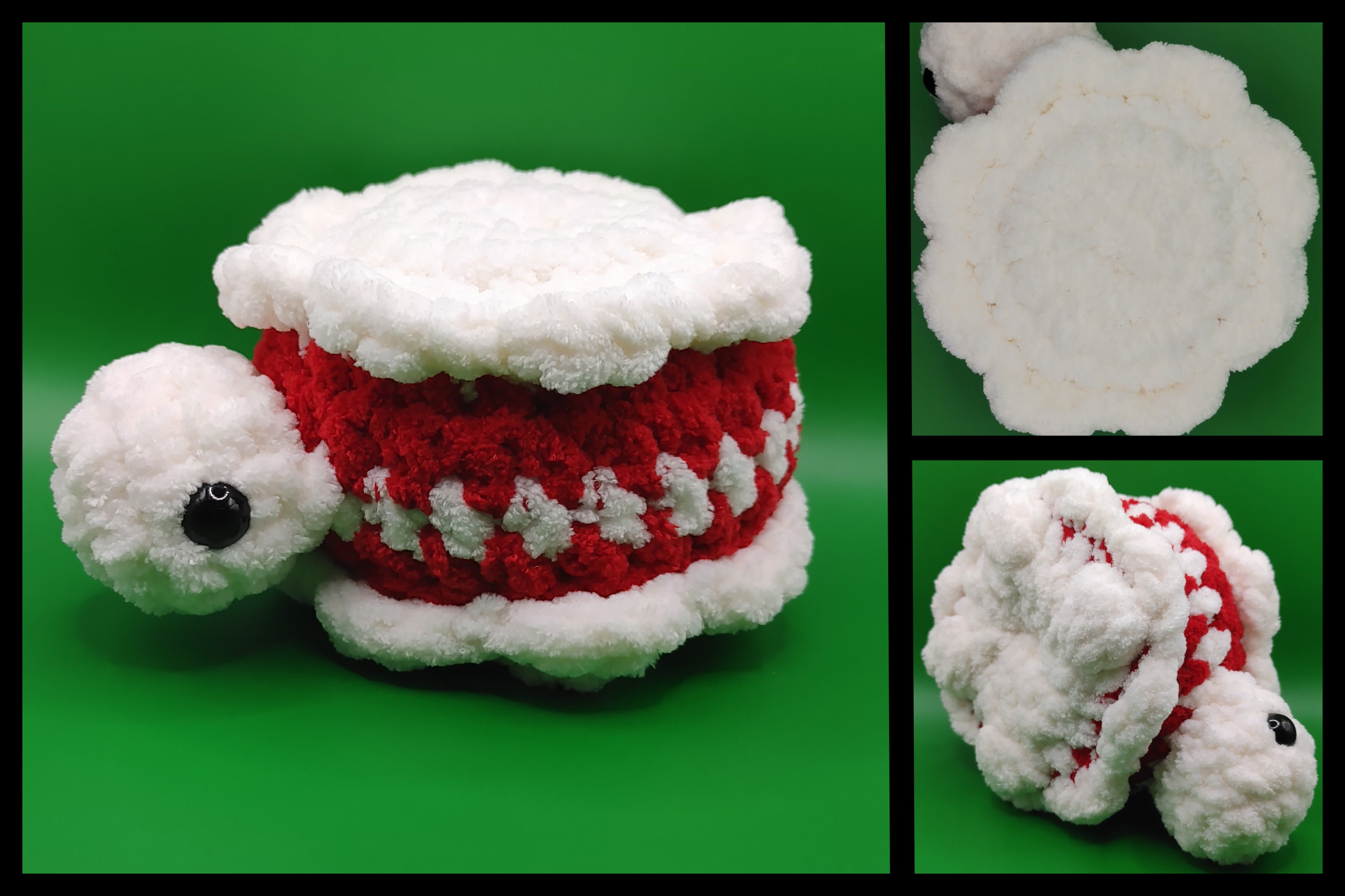 Crochet Red Velvet Cake Turtle - Etsy