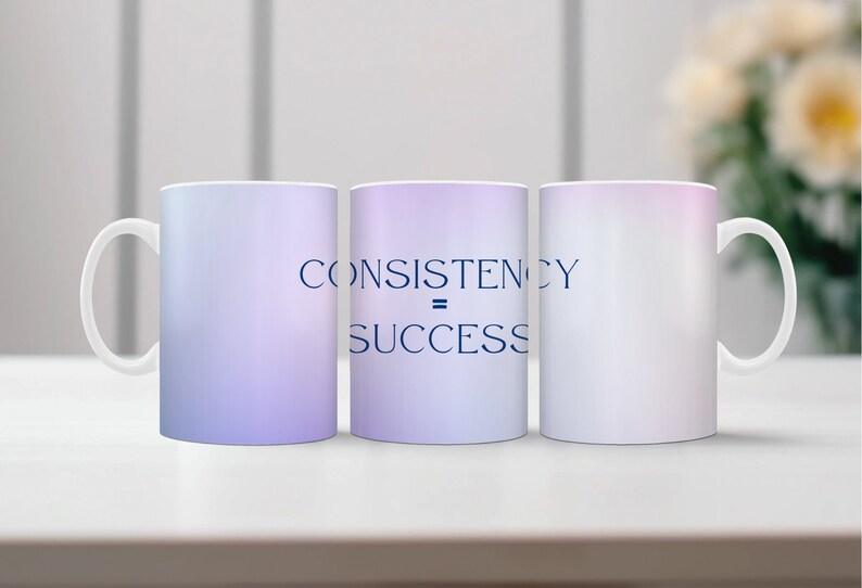 Motivational Mug Affirmation Sublimation Design Daily Affirmation Cup ...