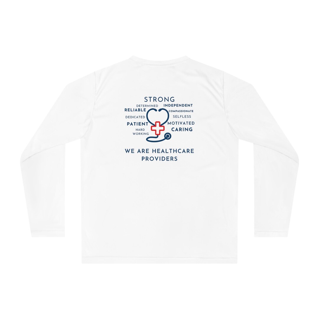Healthcare Long Sleeve Hospital Approved Shirt - Etsy