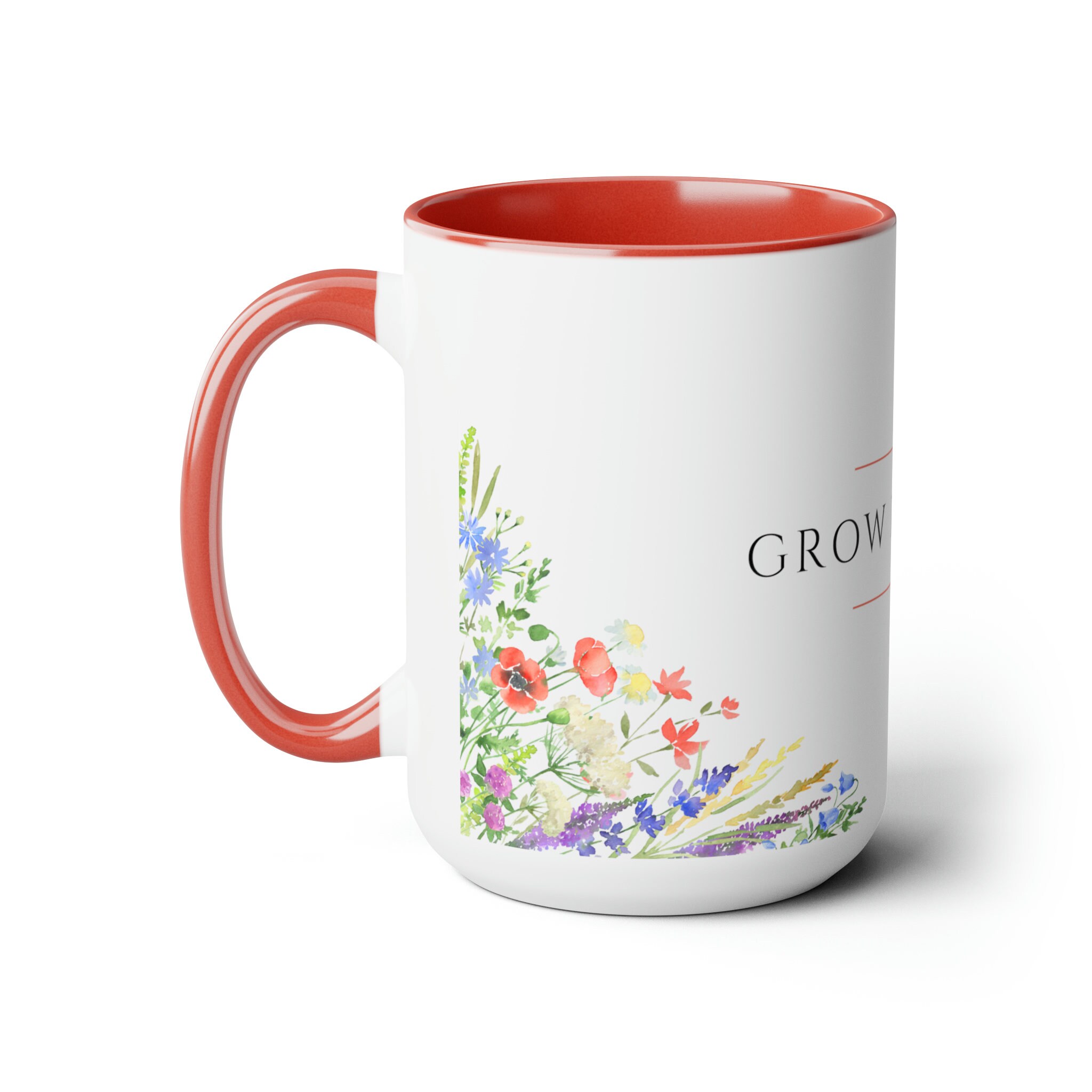 Floral Mug Religious Sublimation Design Daily Affirmation Cup ...