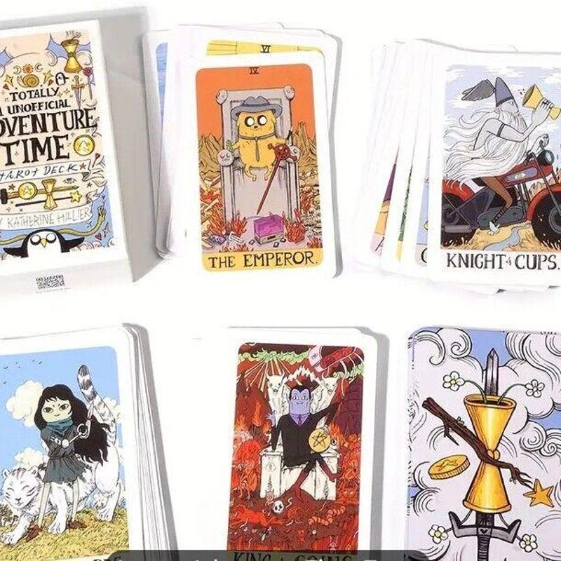 Tarot Adventure Time Tarot Deck - Etsy