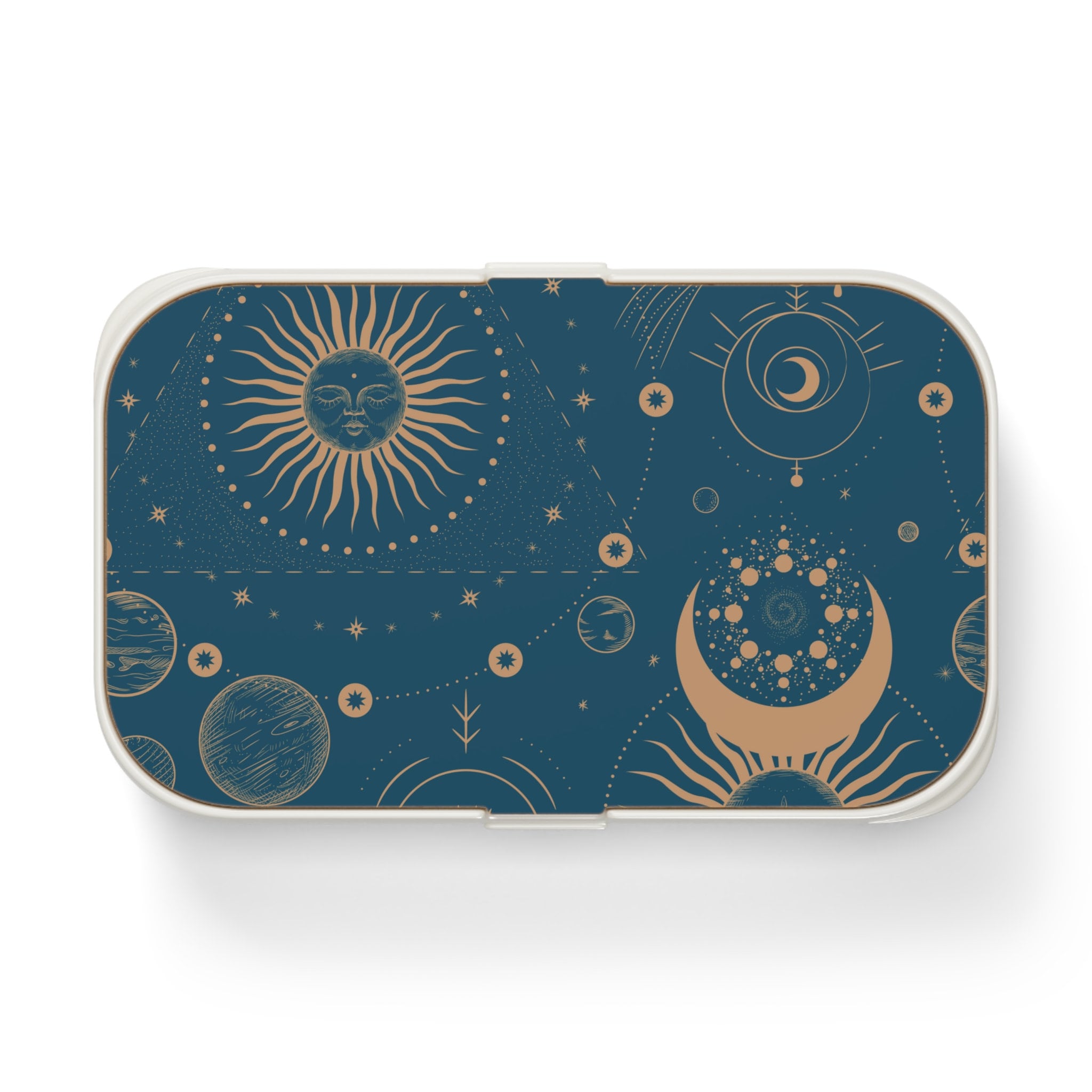 Celestial Blue Bento Box Bento Lunch Box Reusable Food Container ...