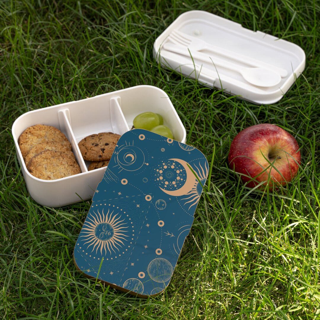 Celestial Blue Bento Box Bento Lunch Box Reusable Food Container ...