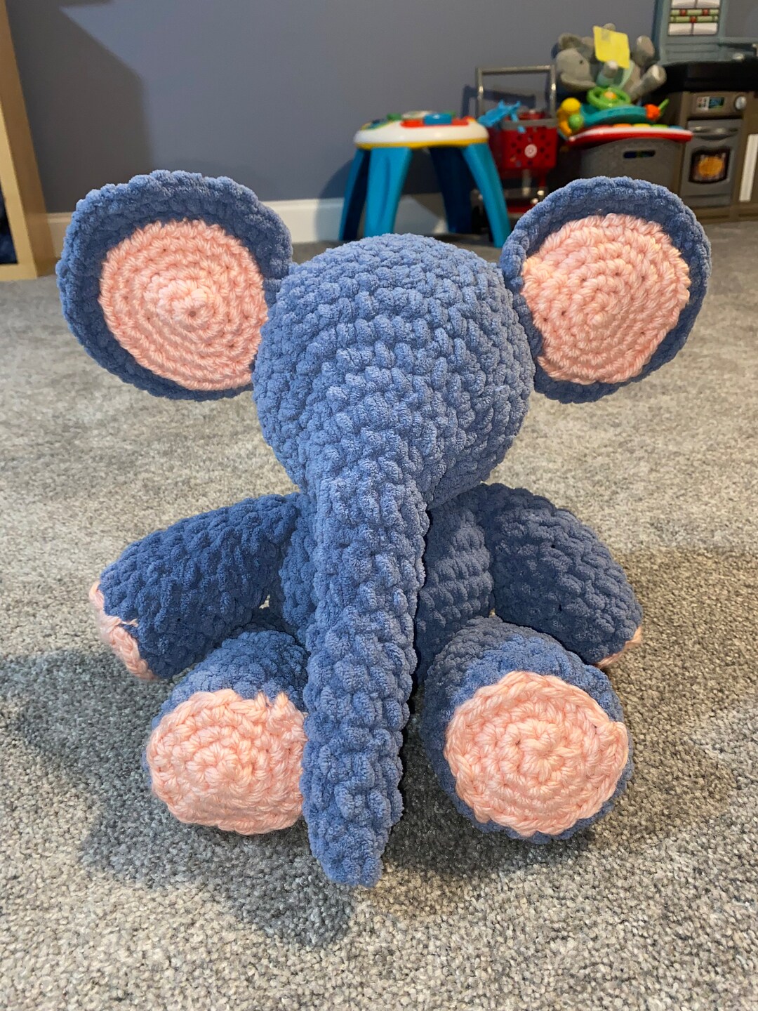 Floppy Head Elephant - Etsy