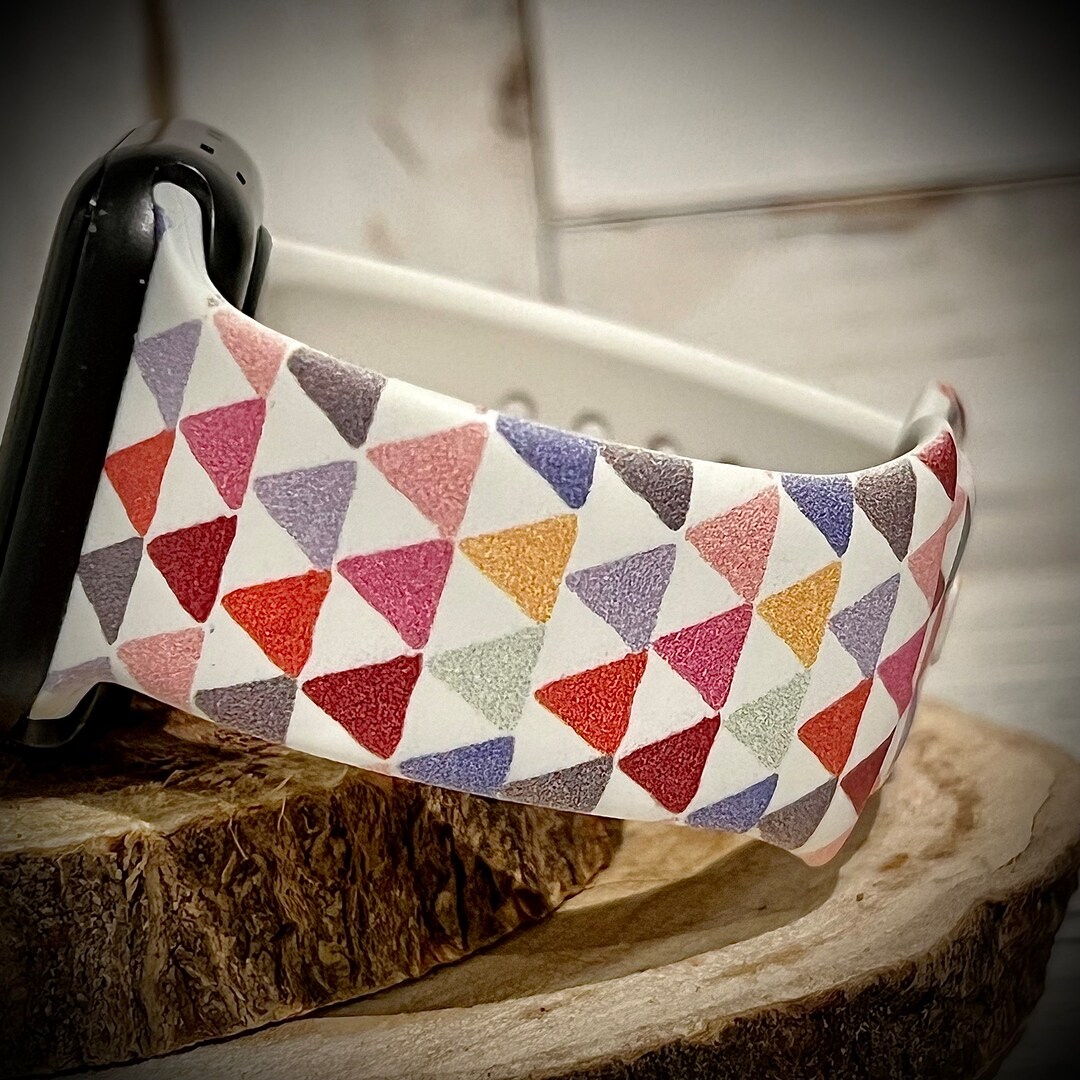 Triangle Watch Band Boho Watch Band Geometric Watch Band Summer Watch ...