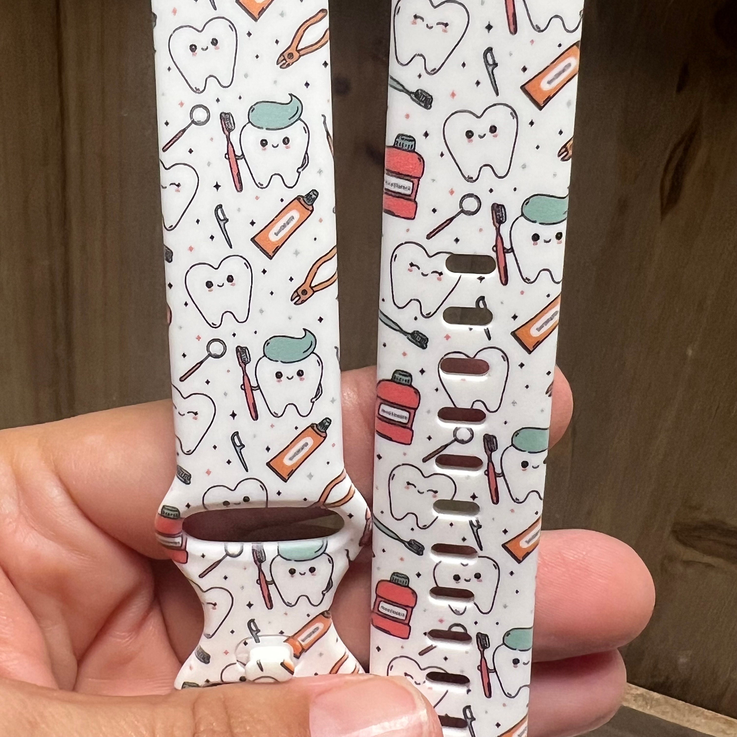 Dentist Watch Band Dental Assistant Watch Band Dental Watch Band Teeth ...