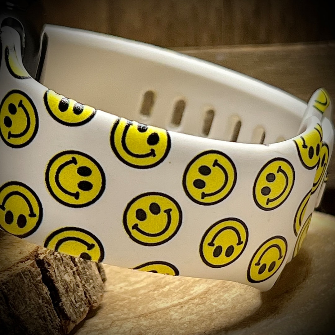 Smiley Watch Band Smiles Watch Band Happy Watch Band Smilies Watch Band ...