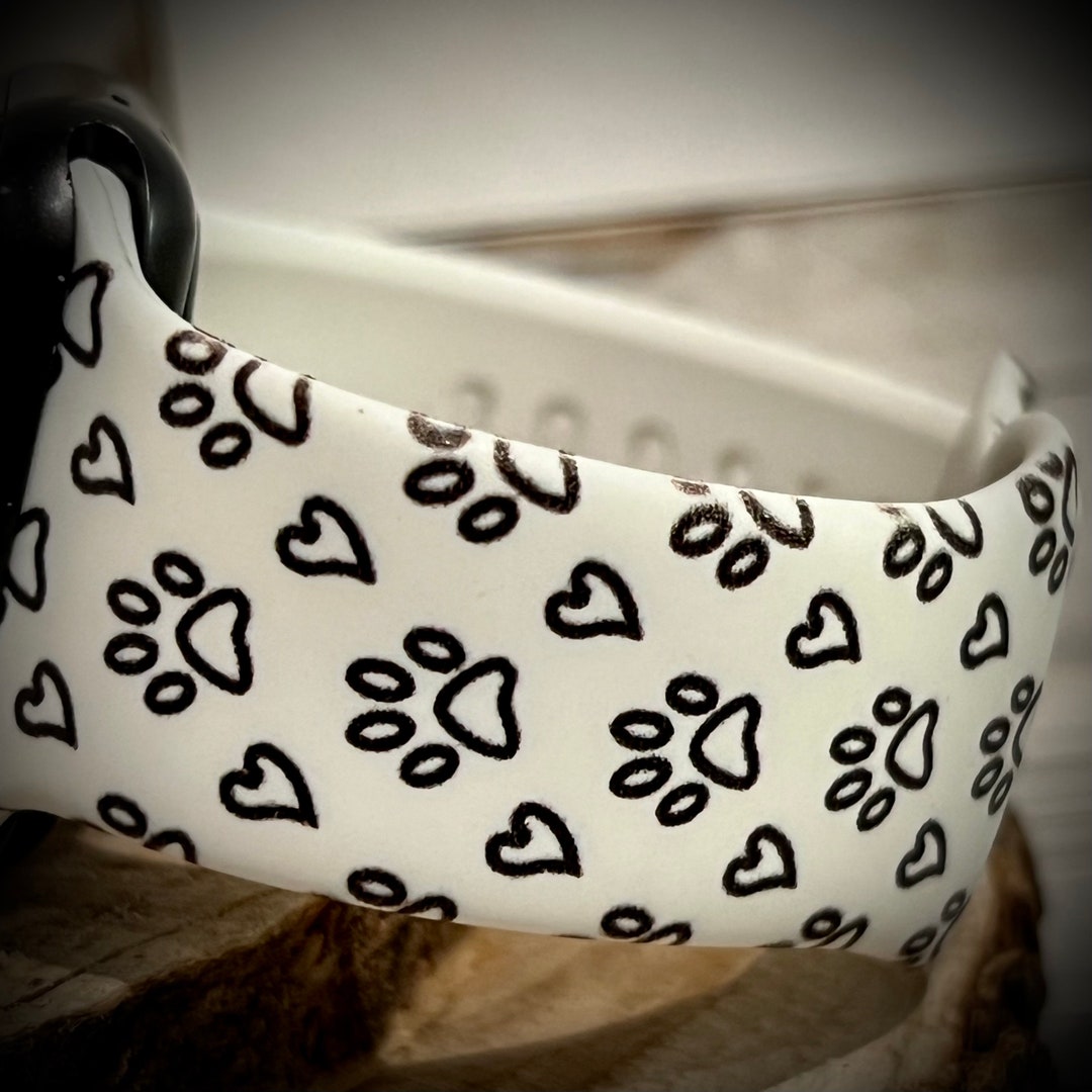 Paw Print Watch Band Paws Watch Band Cat Lover Watch Band Dog Watch ...