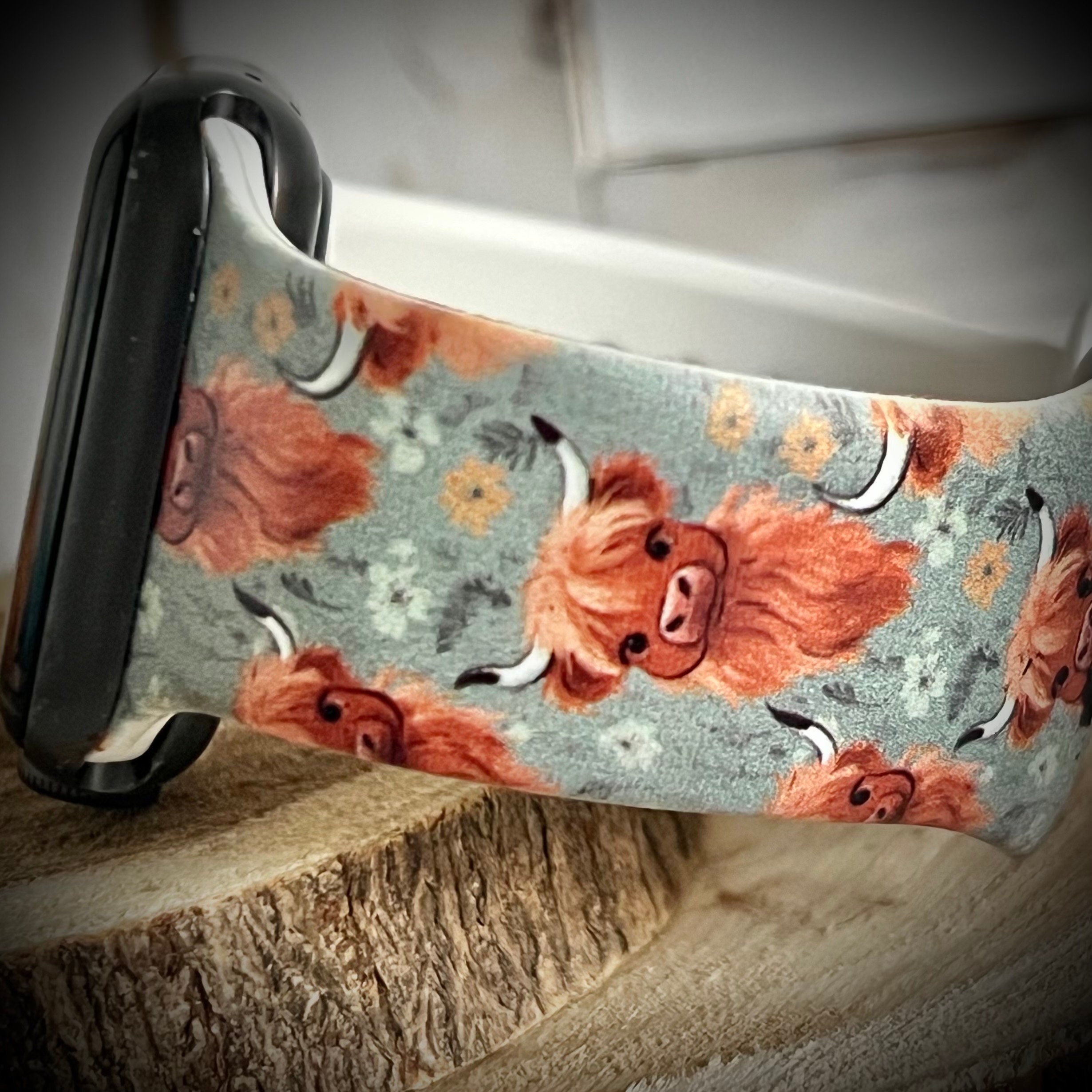 Highland Cow Watch Band Cow Watch Band Cows Watch Band Cowgirl Watch ...