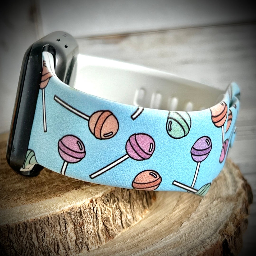 Lollipop Watch Band Sucker Watch Band Sweets Lover Food Watch Band ...