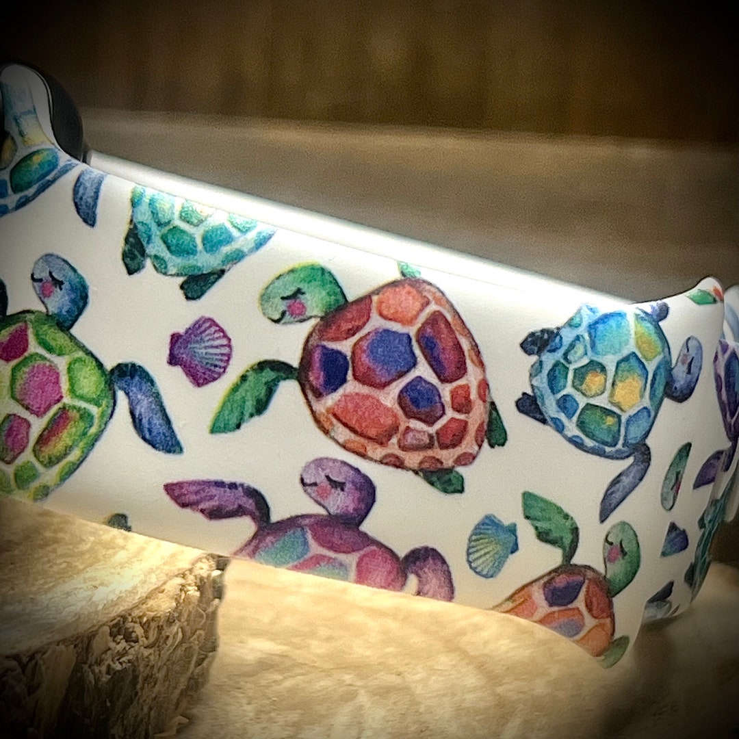 Turtle Watch Band Ocean Watch Band Turtles Watch Band Summer Watch Band ...