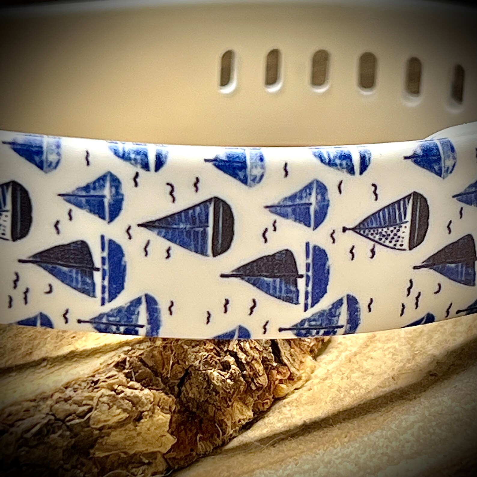 Boat Watch Band Ocean Watch Band Sail Boat Watch Band Summer Watch Band ...