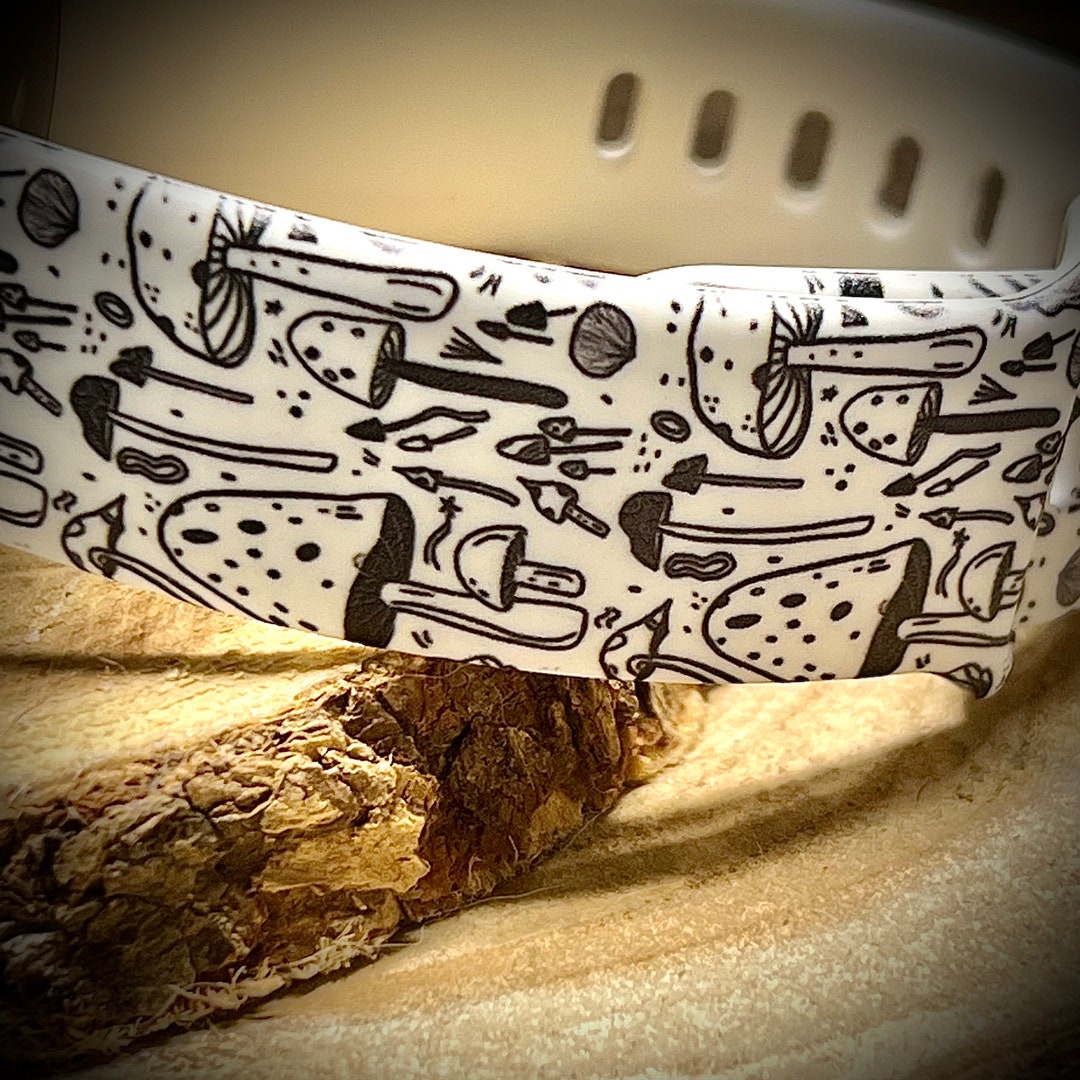 Mushroom Watch Band Fungi Watch Band Mushrooms Watch Band Garden Watch ...
