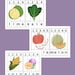 27 Digital Fruit and Vegetable Puzzles - Educational Printable for Kids ...