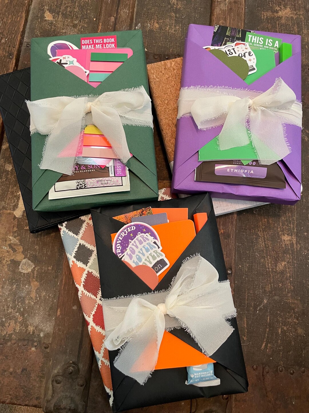 Journaling With a Blind Date With a Book Gift Set: Journal, Accessories ...