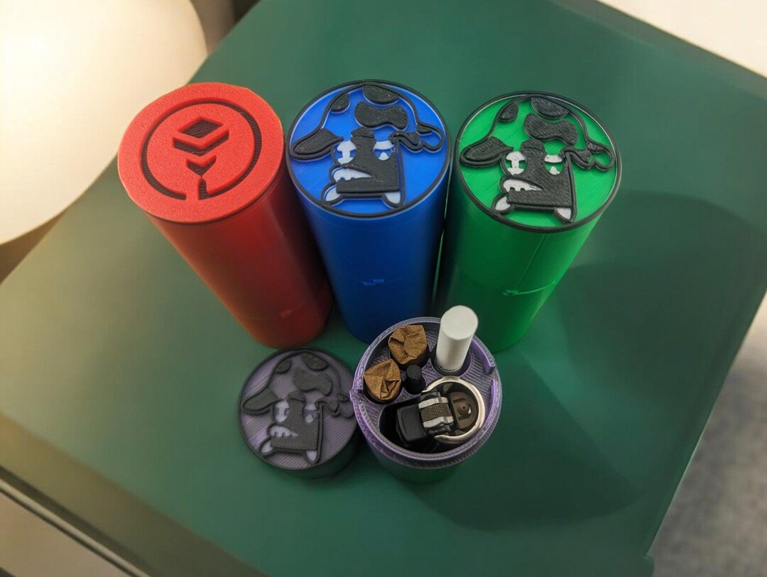 Pre-roll Stash W/packer Holds Bic/clippers Can Fit up to King Size ...